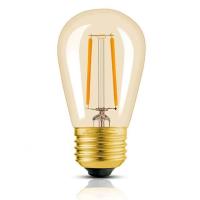 China Create a Romantic Atmosphere with G45 T45 ST45 E27 Base Amber Light String 50M Length for sale