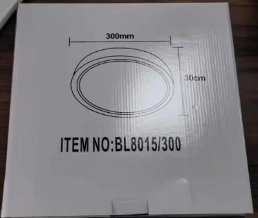 Cina Lampada da interno 30*3cm Luce di soffitto con sensore a microonde CCT e alto flusso luminoso in vendita