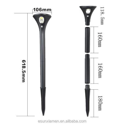 China Solar Power Landscape Pathway Light with IP65 Rating and Color Temperature 2700k-6500k for sale