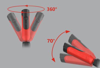China 500/250LM Luz de cuello recargable de alto brillo para solución de trabajo LED portátil en venta