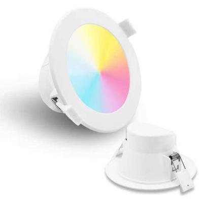 Cina Smart RGB LED Downlight TH0356 Moderno Disegno Panello di Plastica in vendita