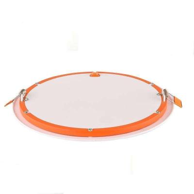 Cina Illuminazione e circuiti 3 Watt Aluminio Metal Indoor Led Slim Round Panel Light in vendita
