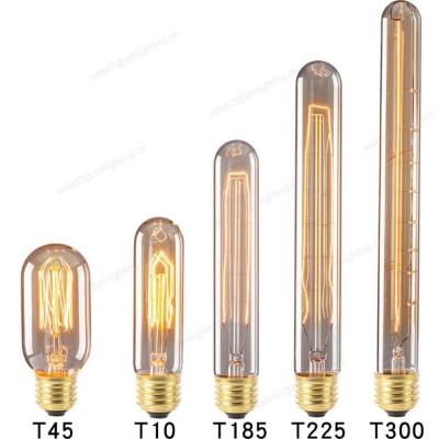 China Retro Style Bulb 110v-220v Antique Incandescent Lamp St64 St58 E26 E27 B22 25w 40w 60w for sale