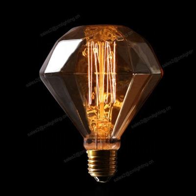 China Retro Style Bulb 110v-220v Antique Incandescent Lamp St64 St58 E26 E27 B22 25w 40w 60w for sale