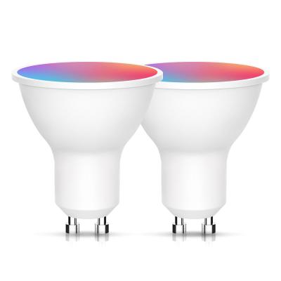 中国 適用制御されたGu10 インテリジェントスポットライト 灯光効率85lm/w 販売のため