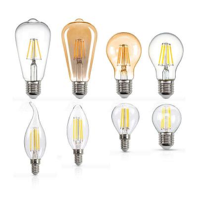 China ETL Listado C35 E11 lâmpada de filamento LED 4W 120C Dimmable 500lm 0,06kg para economia de energia à venda