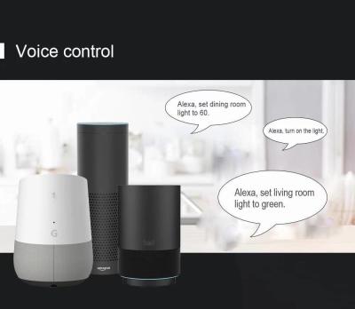 China CE UKCA gecertificeerd 5W 120D Smart Wifi APP Voice Control GU10/MR16 LED Spot Light Hotel Te koop