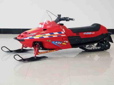 Yamaha125CC Snowmotorcycle Snowmotorbike Blue Snowmobile For Men / Women , Modern Snow Sco