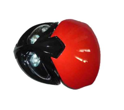 China O amarelo branco azul vermelho de SUVs das peças do motocross outros estilos reaparelha faróis da careta à venda