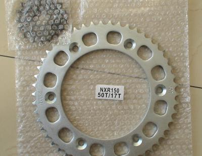 China MOTO NXR150-50T-17TSprocket de la MOTOCICLETA del MOTOCRÓS de HONDA XL125 XL185s en venta