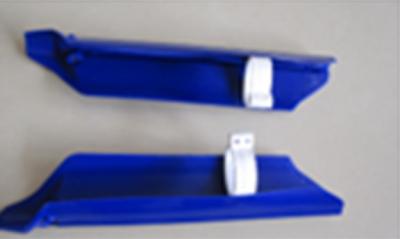 China SUZUKI GXT200 MOTOCROSS Red Black Blue Yellow ABS Shock absorber decorative covers for sale