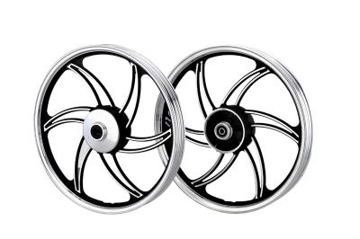 China Ruedas de aluminio de la aleación 1.4-17Whee de la motocicleta AX100 DY100 1.2-17 del motor de la moto de la motocicleta en venta
