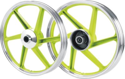 China Ruedas de aluminio de la aleación 1.4-17Whee de la motocicleta AX100 CG125 1.2-17 del motor de la moto de la motocicleta en venta