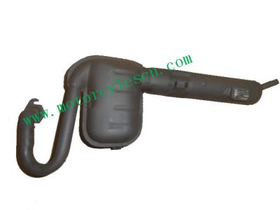 China 50cc silenciador de la reinstalación del silenciador de la fibra de carbono del silenciador del silencio de la vespa del ZORRO del movimiento PGT del gas 2 en venta