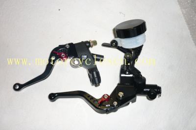 China Blanco del amarillo del rojo azul de la bici de la LH de la palanca de embrague de la palanca de freno delantero del CNC de la motocicleta de YAMAHA HONDA R en venta