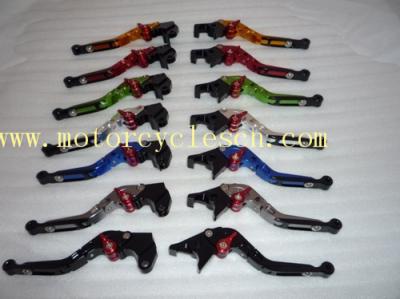 China Blanco del amarillo del rojo azul de la bici de la LH de la palanca de embrague de la palanca de freno delantero del CNC de la motocicleta de YAMAHA HONDA R en venta