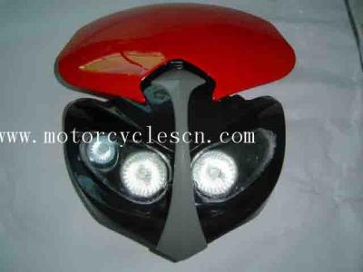 China Blanco del amarillo del rojo azul de la bici de la linterna de la mueca del motocrós LED de la motocicleta en venta