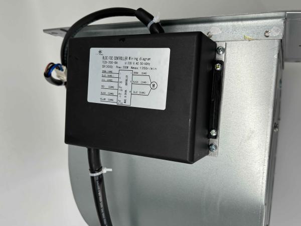 230Vac 50/60HZ 200W 1250RPM Ventilador centrífugo