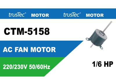 Chine Turbine de fan de vaporisateur de K55HXPKG-5158 CTM-5158 pour le climatiseur 1/6HP 50/60Hz de fenêtre à vendre