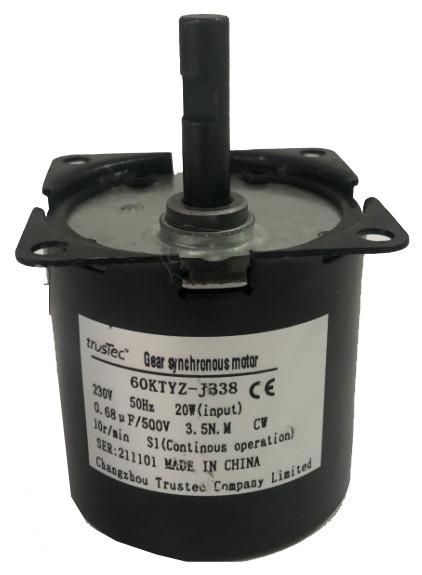 Motor de Engrenagem Síncrona 5-100RPM- AC Motor 220v Aprovação CE - Aplicação para Churrasco