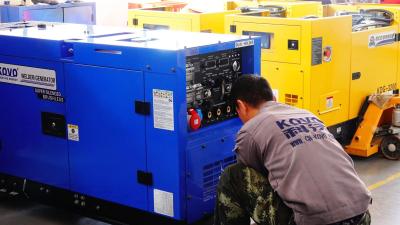 China 1500/1800rpm borstelloze Kovo Diesel Lasgenerator Ew500dst Te koop
