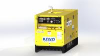 Quality Multifunction Brushless diesel welder 25HP 400A 4-Stroke Engine Power Solution for sale