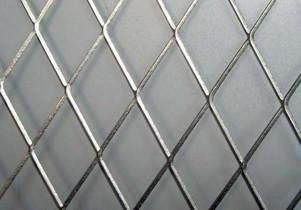 China Malla metálica ampliada galvanizada, SWD4mm*LWD: forma del diamante de 8m m, grueso: 0.5m m en venta