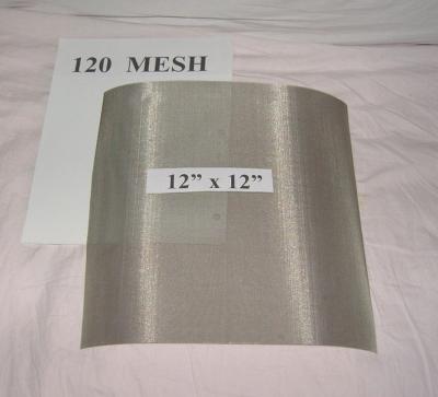Chine Tissu de fil 316 fin de l'acier inoxydable 304, 120Mesh armure toile 0,0037