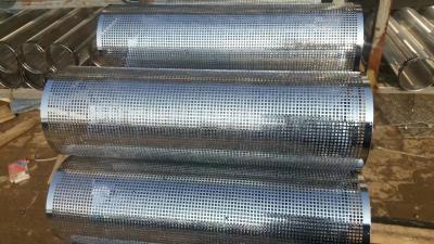 China Malla metálica perforada del acero inoxidable 304, perforación rectangular de 3m m a de 10m m en venta