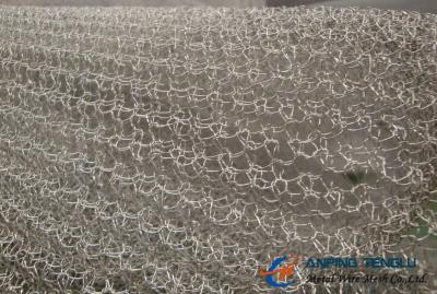 China 60 Openings in 150mm Width, Metal Knitted Wire Mesh With 0.1-0.3mm Wire en venta