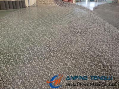 China 105-300 Model Stainless Steel Knittted Wire Mesh With Good Penetrability en venta