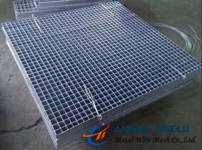 Chine Press-locked Steel Grating, Smooth and Serrated Surface, Integral Structure à vendre