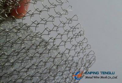 China Knitted Wire Mesh, Pure & Alloy Aluminum, 0.10-0.30mm Wire, 100-500mm Width en venta