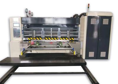 China Automatic Lead Edge Feeding Flexo Corrugated Machine , Flexo Printer Slotter Die Cutter for sale