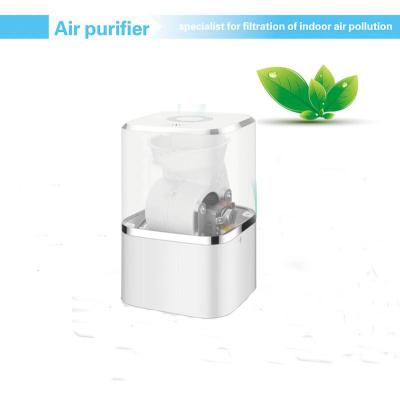 Cina ABS 3 Fan 24w 20m2 120m3/H 40db PM2.5 Air Cleaner in vendita