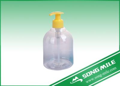 China 250ml 500ml Round Shape HDPE Hand Lotion Dispenser Plastic Bottle for sale