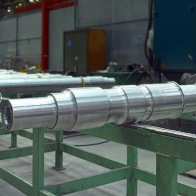 Cina Albero scanalato d'acciaio forgiato di alta qualità dell'acciaio da forgiare dell'asse di ingranaggio di 42CrMo 34CrNiMo6 in vendita