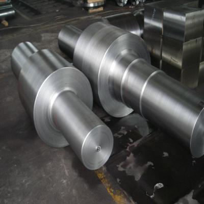 中国 力機械で使用される重い鍛造材Sae4130 Sae1045の良質の鋼鉄ローター シャフト 販売のため