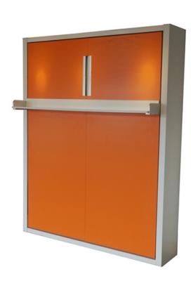 Cina Rivestimento piegante della melammina del MDF del grado del letto E1 della parete di economia di spazio di dimensione della regina in vendita