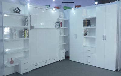 China Hidden Vertical Transformable Wall Bed Space Saving Furniture for sale