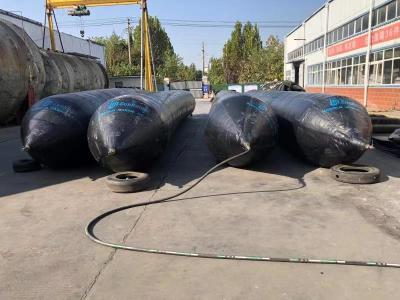 China 1.5*18m 6 layers Ship Launching Airbag, Marine Rolling Airbag with 2 years Warranty for sale