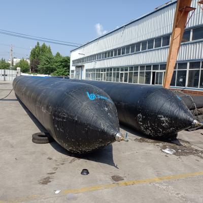 China 1.5*15m 7 layers Ship Launching Airbag, Marine Rubber Airbag in China for sale