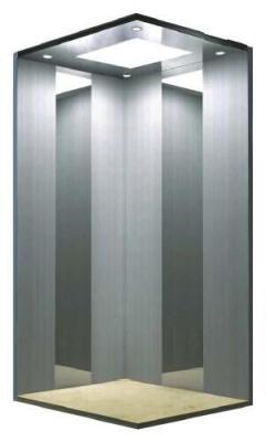 China Hairline & Mirror Stainless Steel Residential Elevator Home Lift for sale