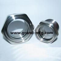 China SS304 Oil Level Sight Window for Flow Liquid Visual Inspection 5-10 Bar for sale