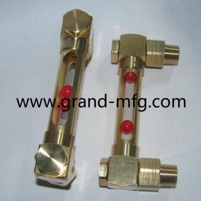 NPT thread 1/2 inch 1/4 inch 3/4 inch observation brass oil level sight gauge indicator oil level check gauges for oil container