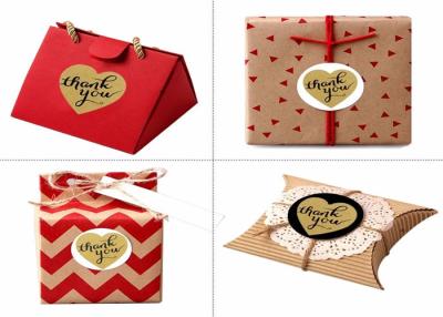 China Retro Kraft Paper Stickers , Personalised Adhesive Labels Customized Size for sale