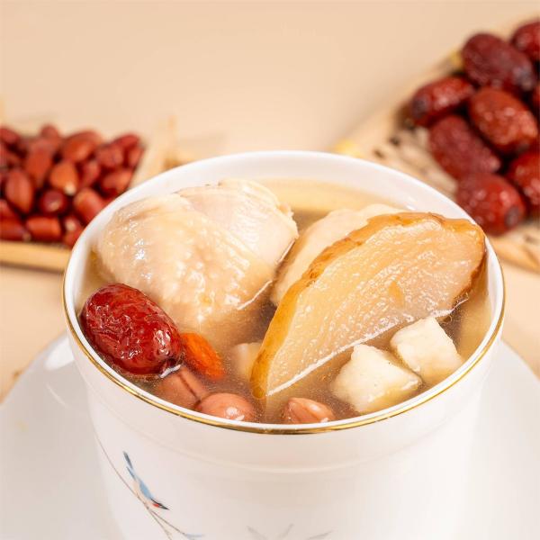 Quality Gastrodia Huai Shan Instant Chicken Soup High Temperature Sterilization for sale
