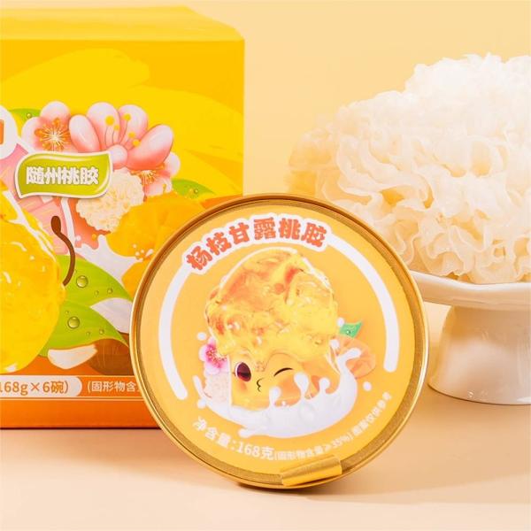 Quality Zero Additive Mango Pomelo Sago Dessert With Peach Gum Instant Meal Replacement for sale