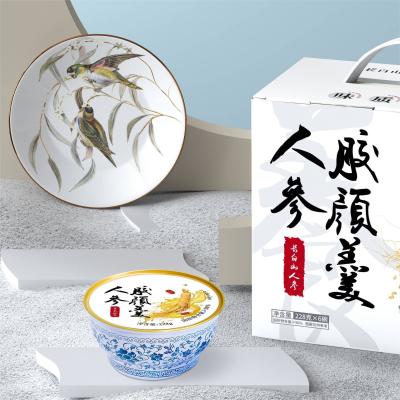 Китай 228г женьшеня коллаген Консервированный десерт Питательное замещение пищи продается