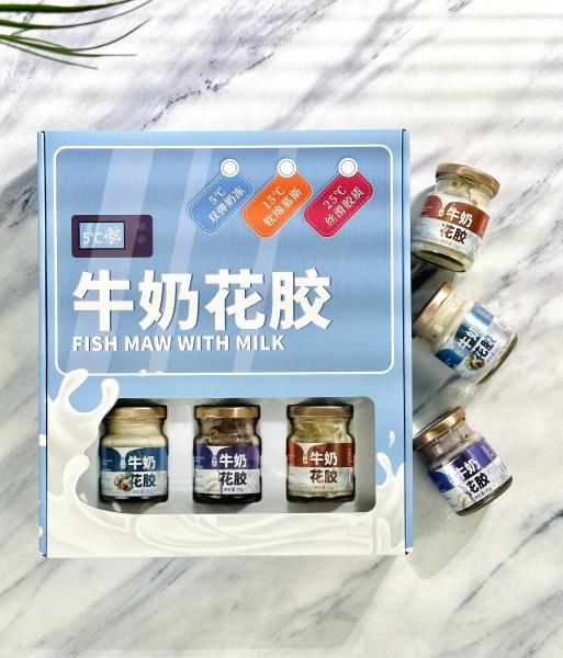 Quality Nutritional Stewed Milk Fish Maw Collagen Dessert Meal Replacement 258g for sale